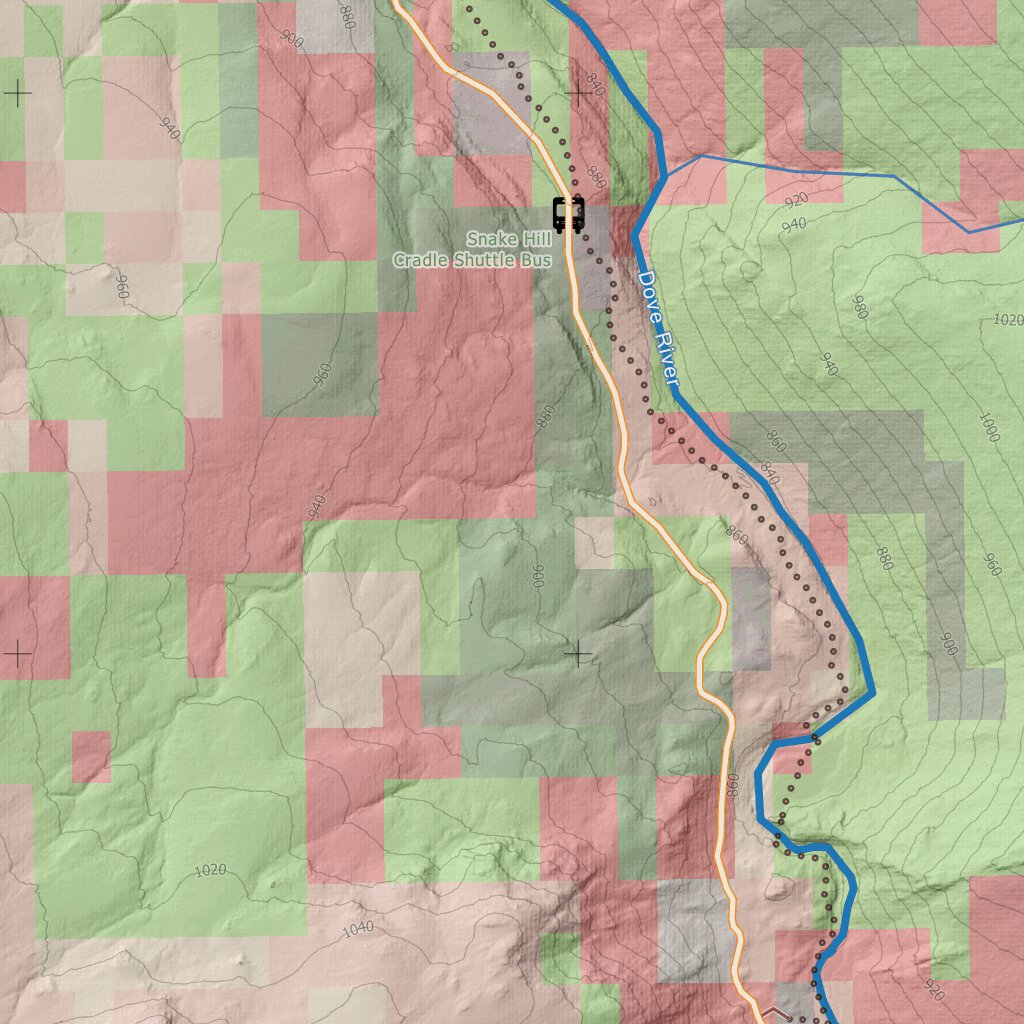 Cradle Mountain - Lake St Clair, Tasmania Map by NanoTrack Maps ...