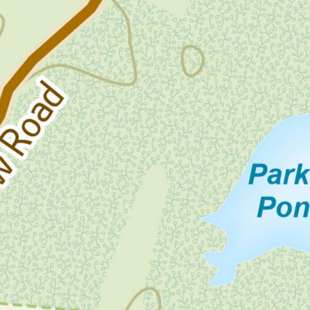 Hollis, NH - Town Forest Area Trails Map by Nashua Regional Planning ...