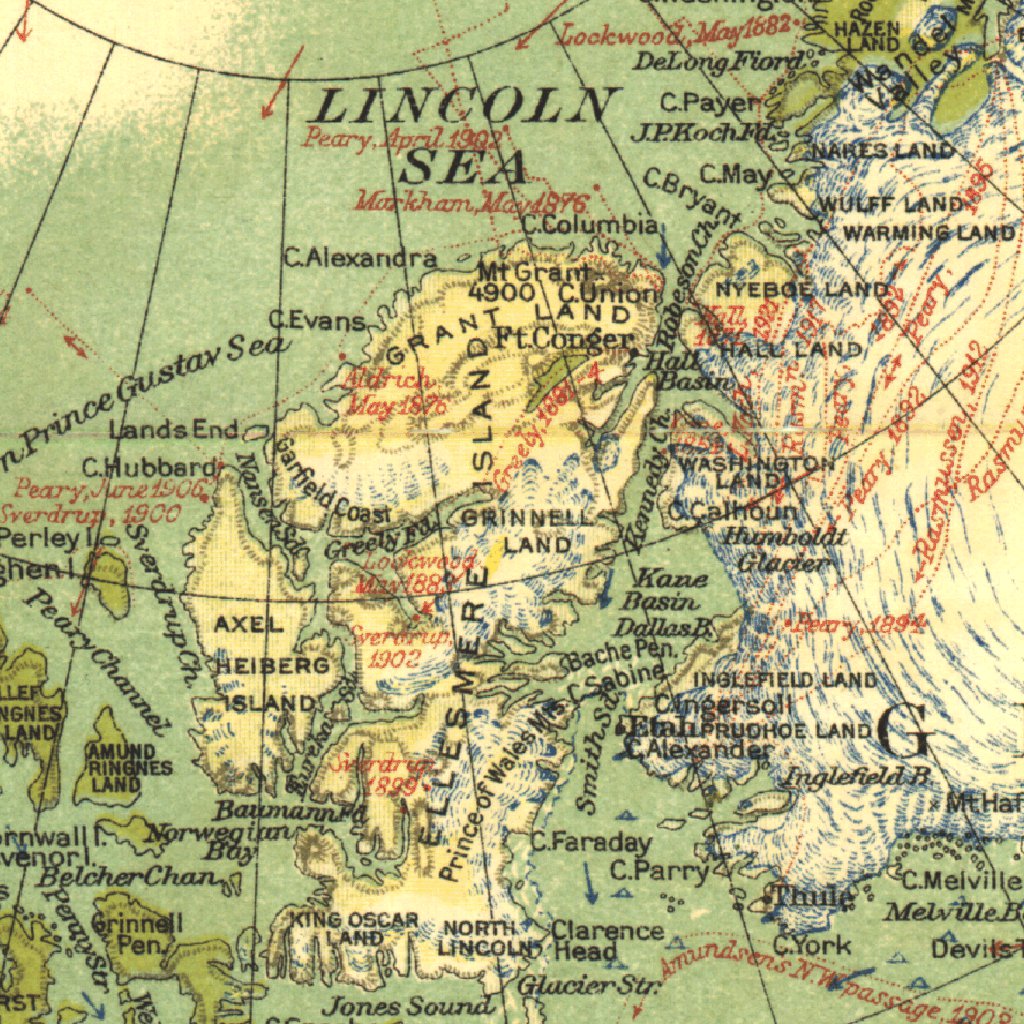 National Geographic World Map National Geographic Arctic Wall Map ...