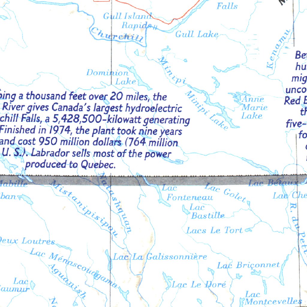Atlantic Canada 1993 Map by National Geographic | Avenza Maps