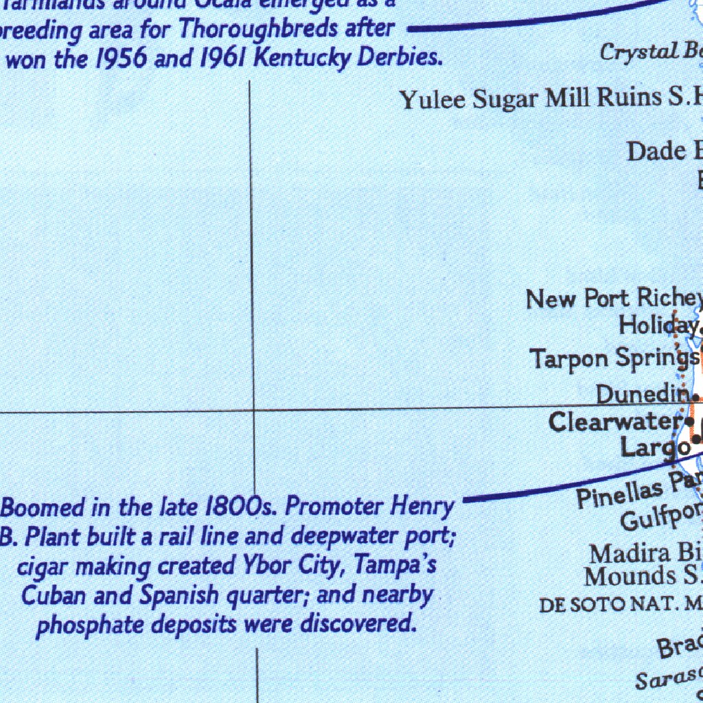 Deep South 1983 Map by National Geographic | Avenza Maps