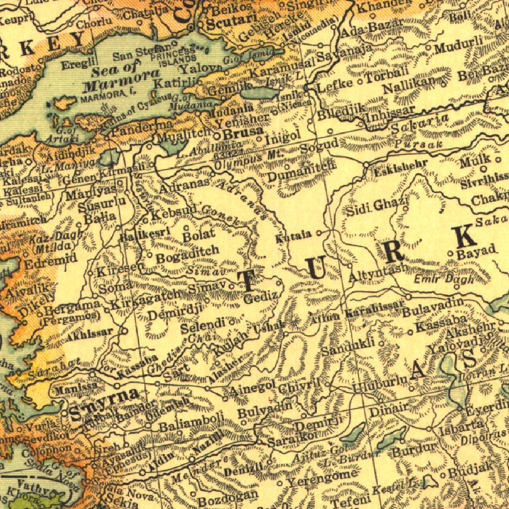 Europe 1915 with Africa & Asia Map by National Geographic | Avenza Maps