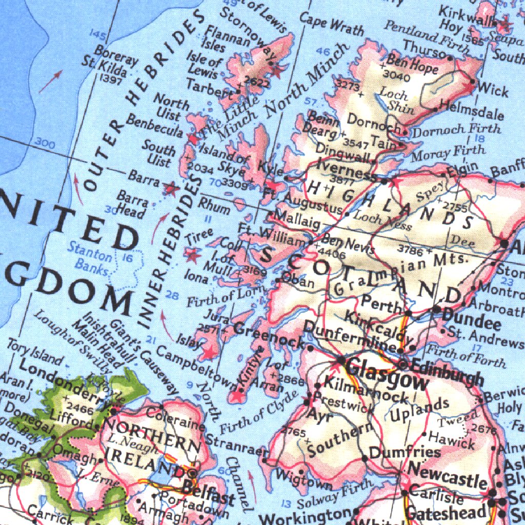 Europe 1977 Map by National Geographic | Avenza Maps