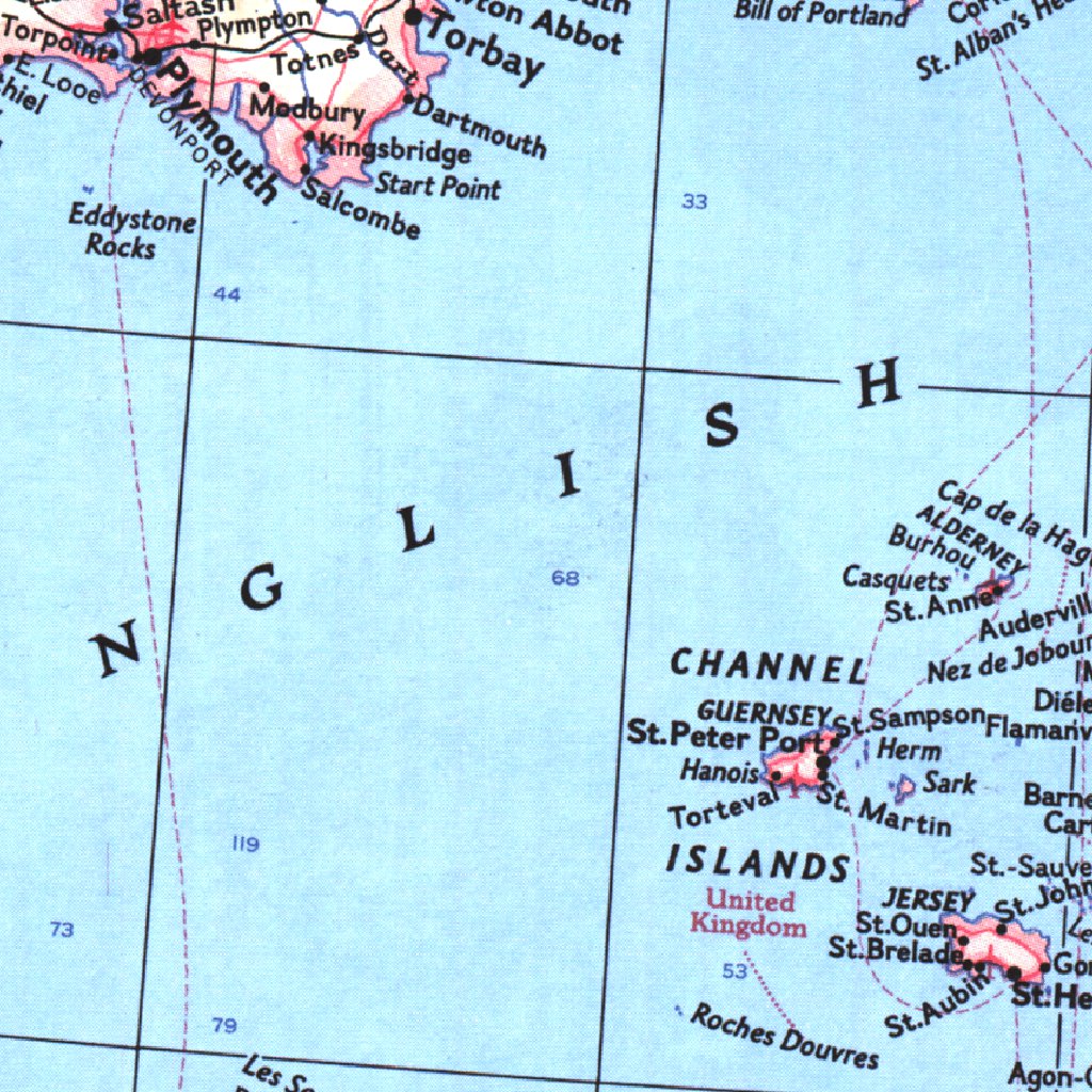 France 1989 Map by National Geographic | Avenza Maps