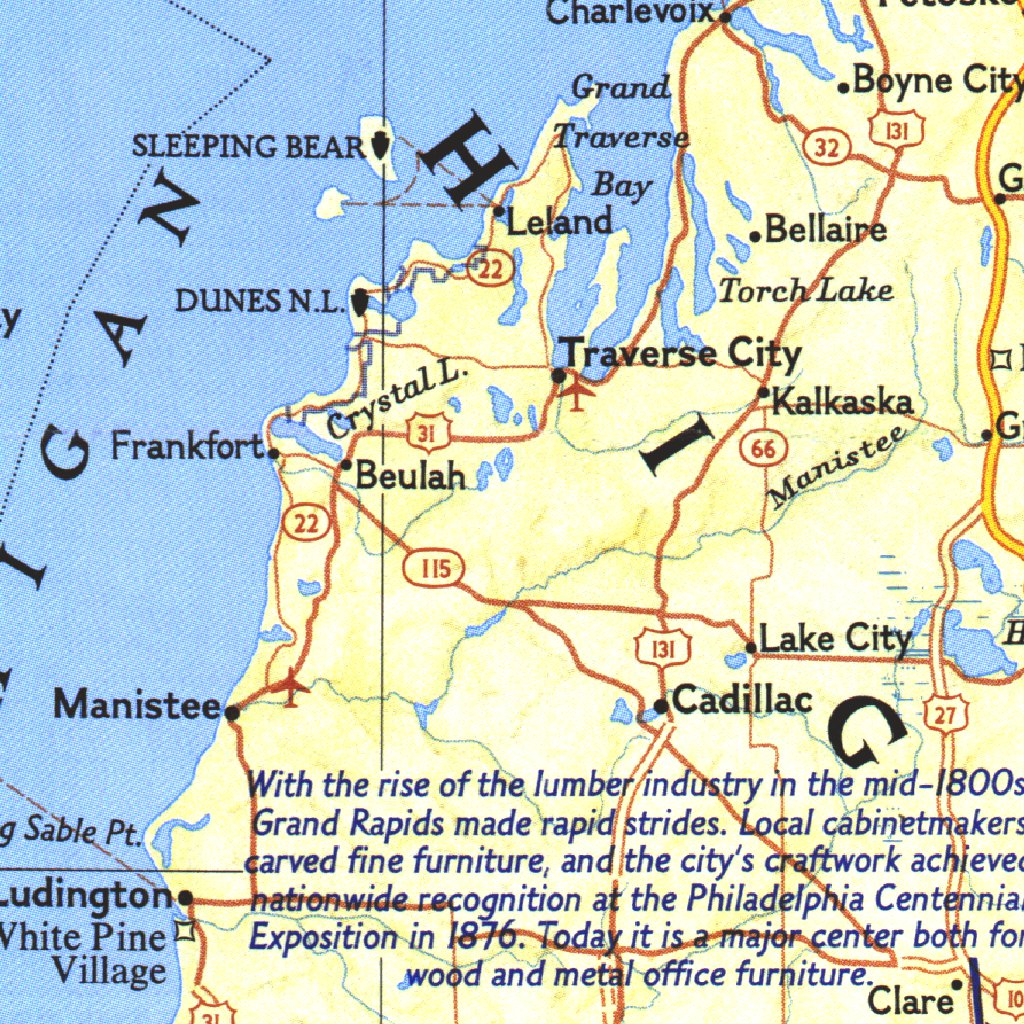 Great Lakes 1987 Map by National Geographic | Avenza Maps