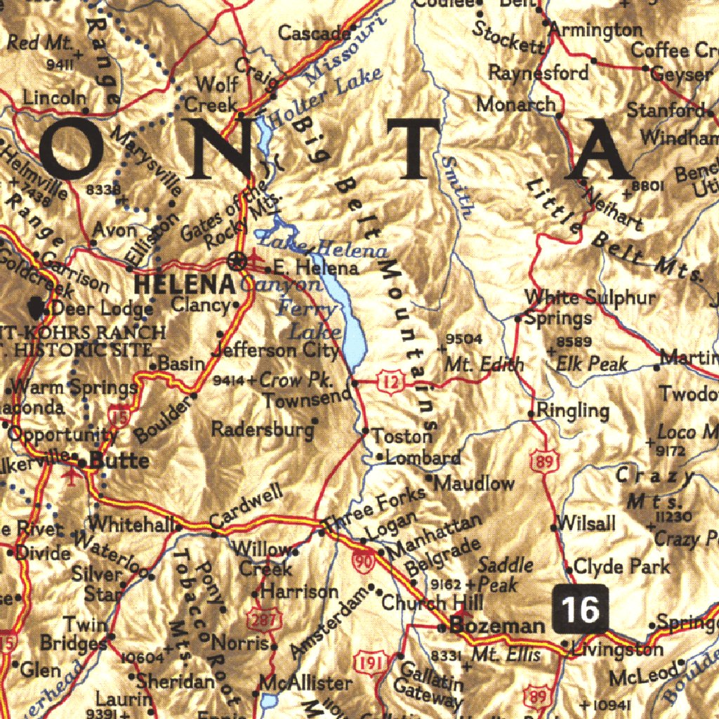 Heart Of The Rockies 1995 Map by National Geographic | Avenza Maps