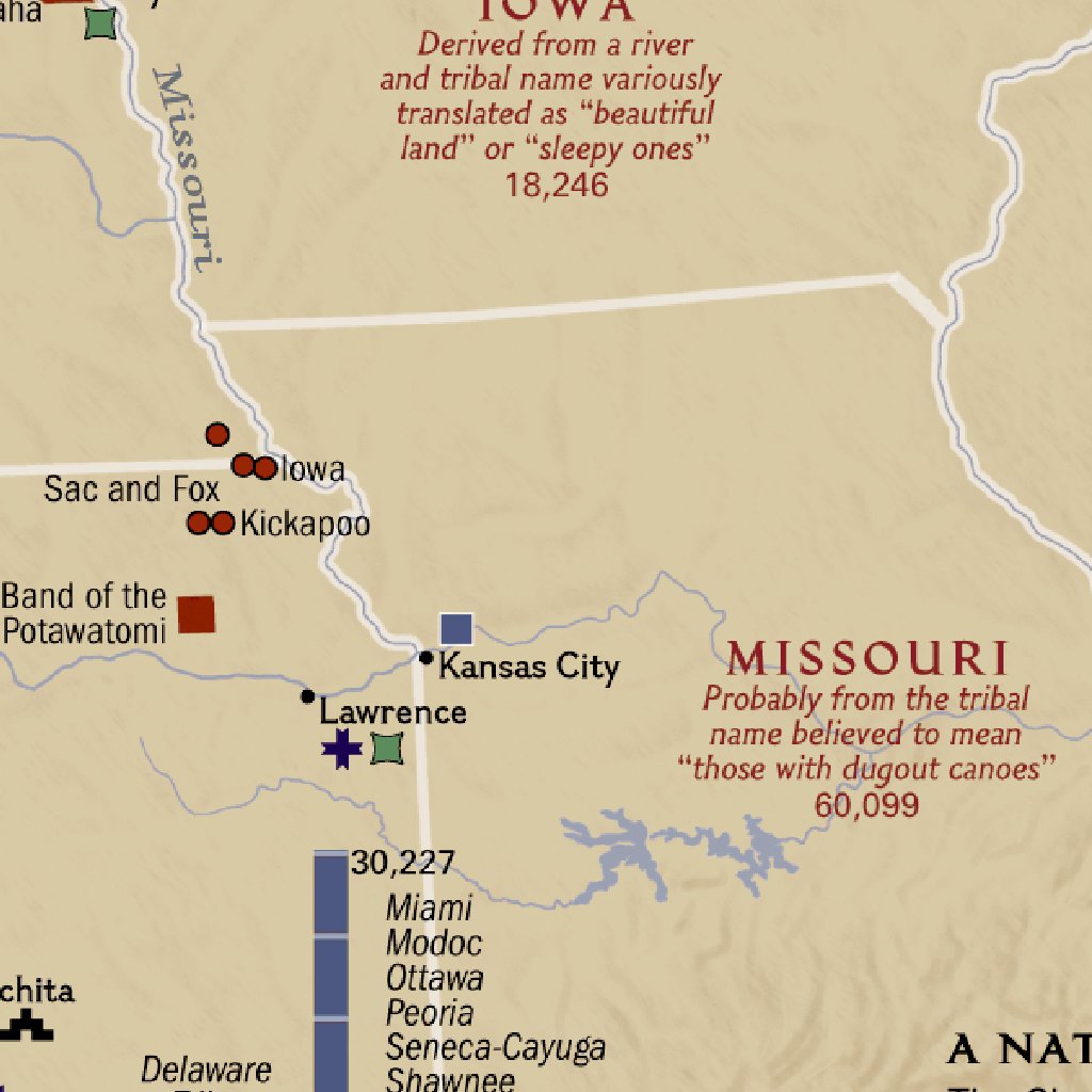 Indian Country Map by National Geographic | Avenza Maps