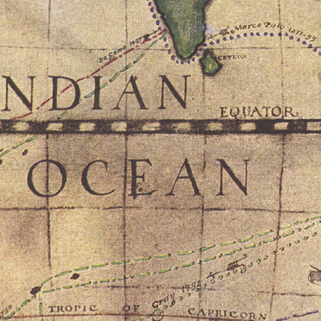 Map of Discovery: Eastern Hemisphere by National Geographic | Avenza Maps