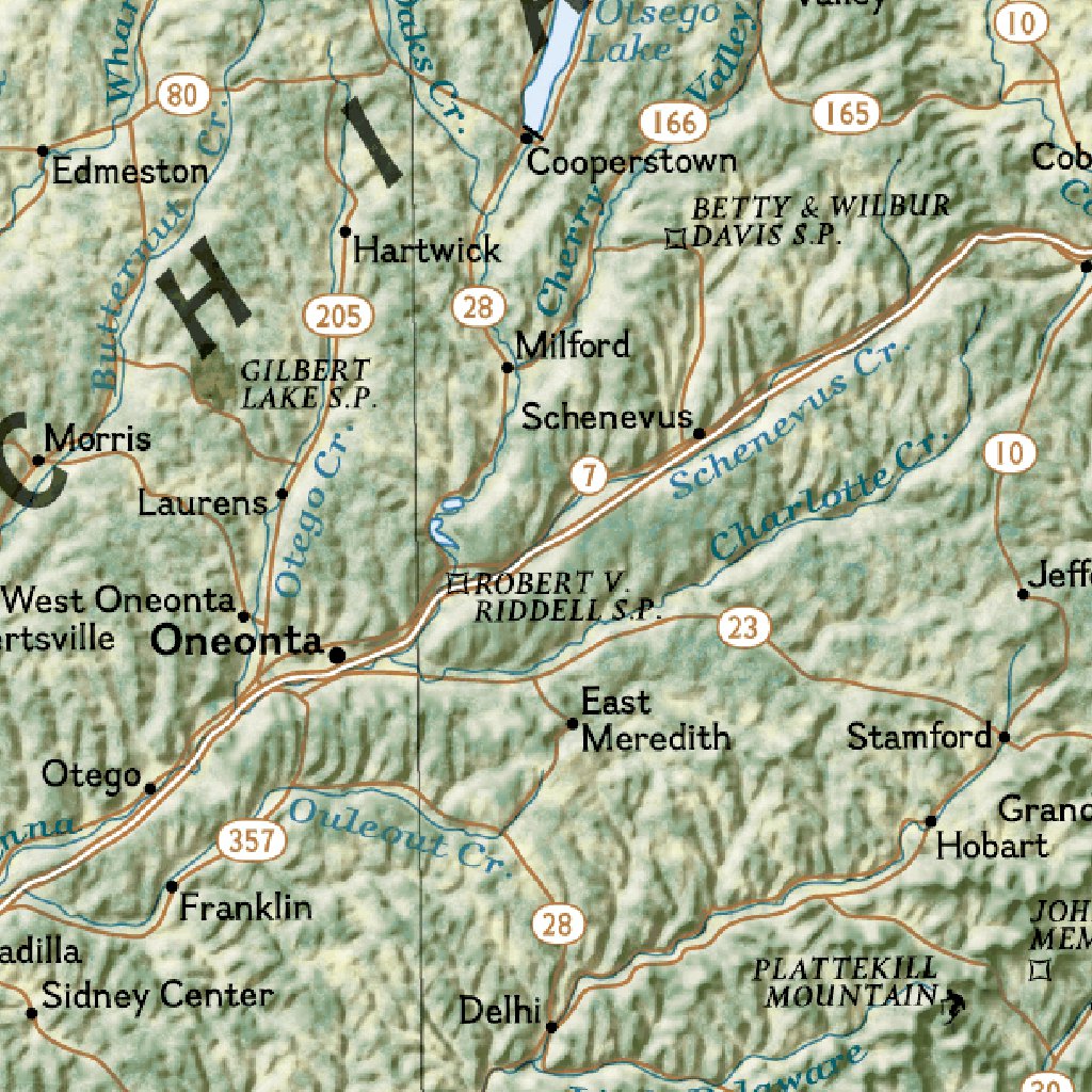 New York State Map by National Geographic | Avenza Maps