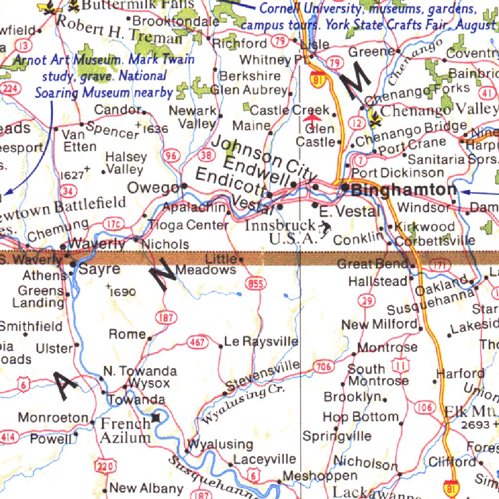 Northeast 1978 Map by National Geographic | Avenza Maps