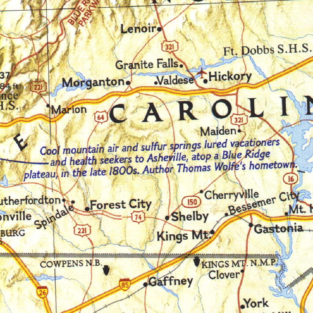 Ohio Valley 1985 Map by National Geographic | Avenza Maps