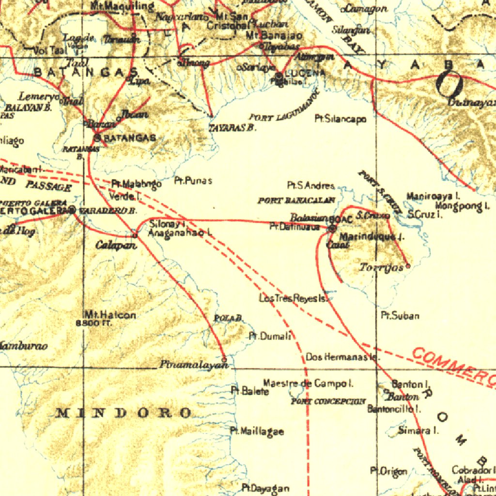 Philippines 1905 Map by National Geographic | Avenza Maps