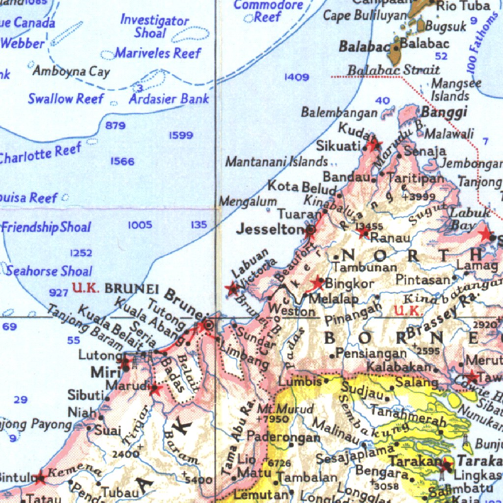 Southeast Asia 1961 Map by National Geographic | Avenza Maps