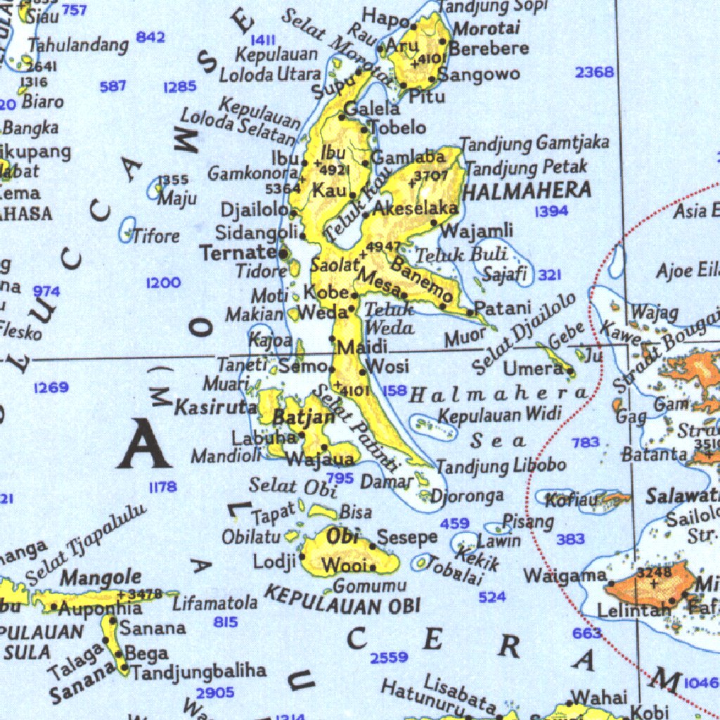 Southeast Asia 1961 Map by National Geographic | Avenza Maps