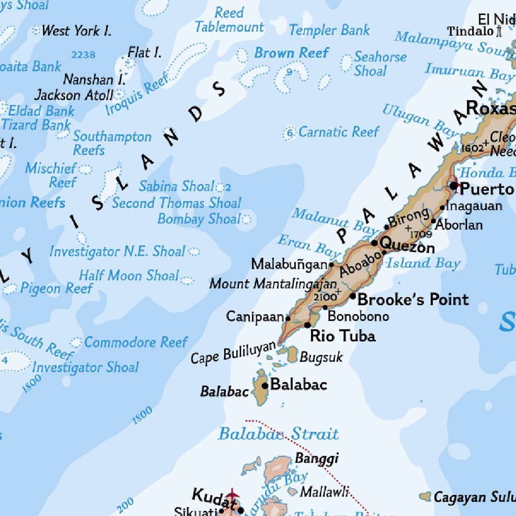 Southeast Asia Classic Map by National Geographic | Avenza Maps
