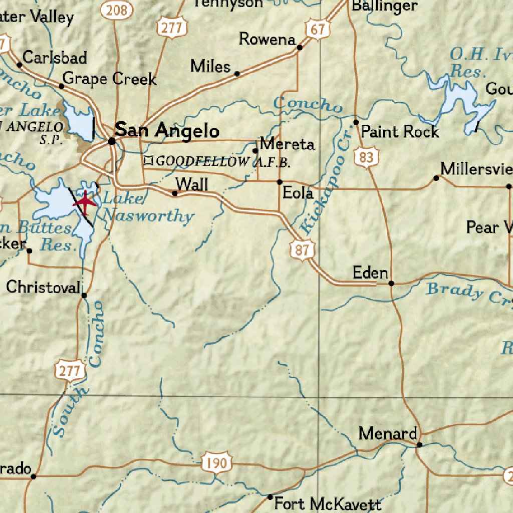 Texas Map by National Geographic | Avenza Maps