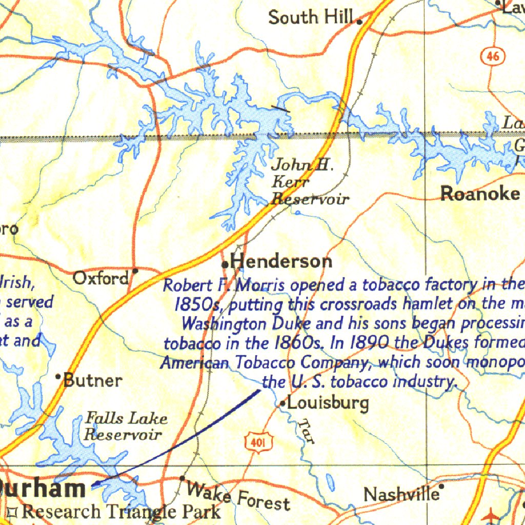 Tidewater & Environs 1988 Map by National Geographic | Avenza Maps