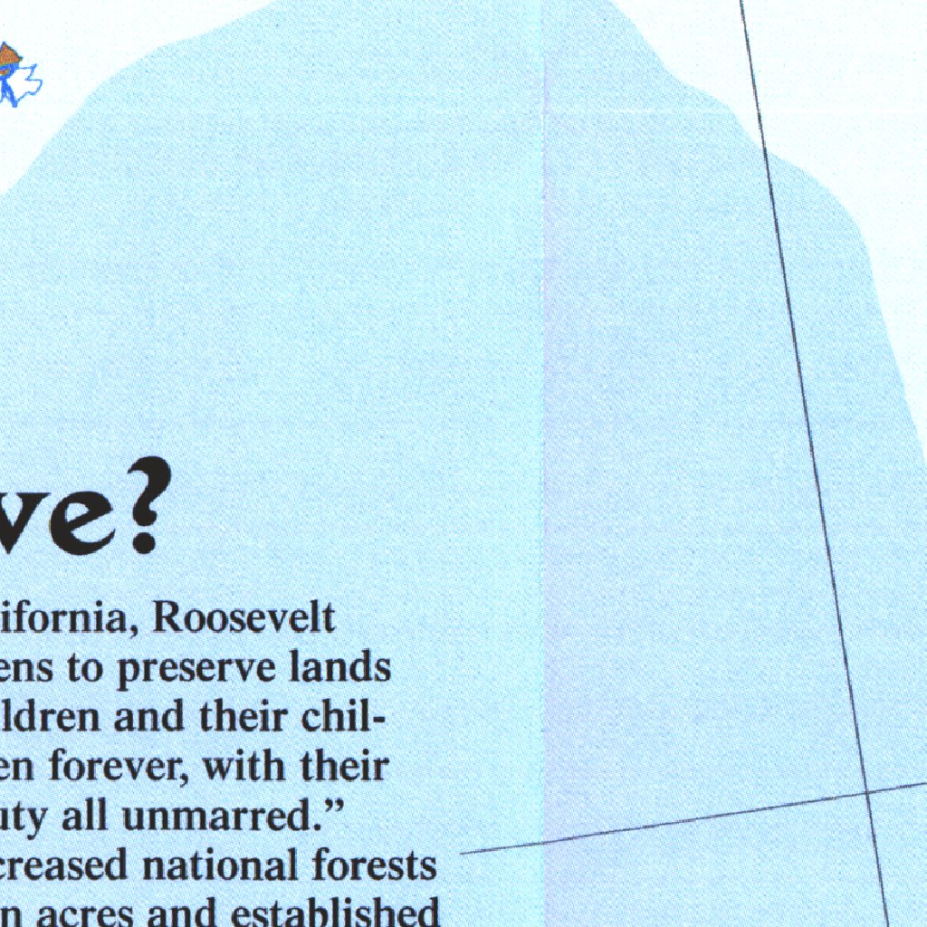 United States Federal Lands 1996 Map by National Geographic | Avenza Maps