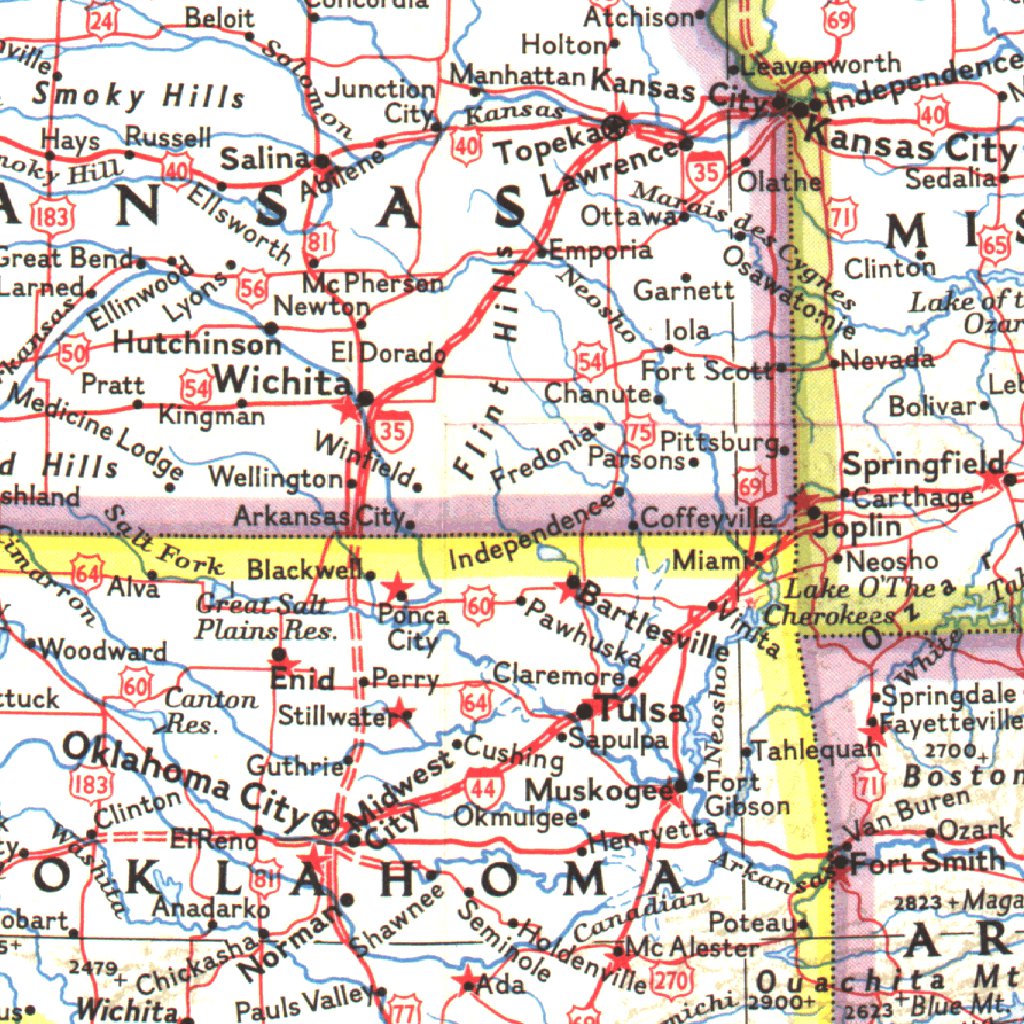 United States Of America 1961 Map by National Geographic | Avenza Maps