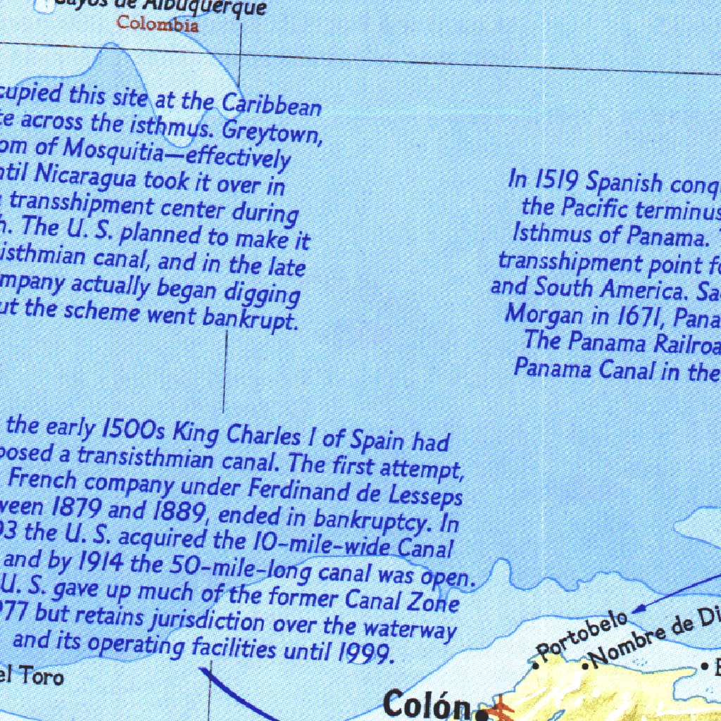 West Indies 1987 Map by National Geographic | Avenza Maps