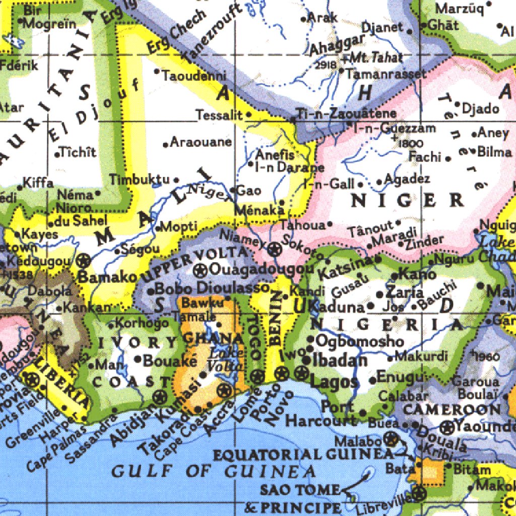 World 1981 Map by National Geographic | Avenza Maps