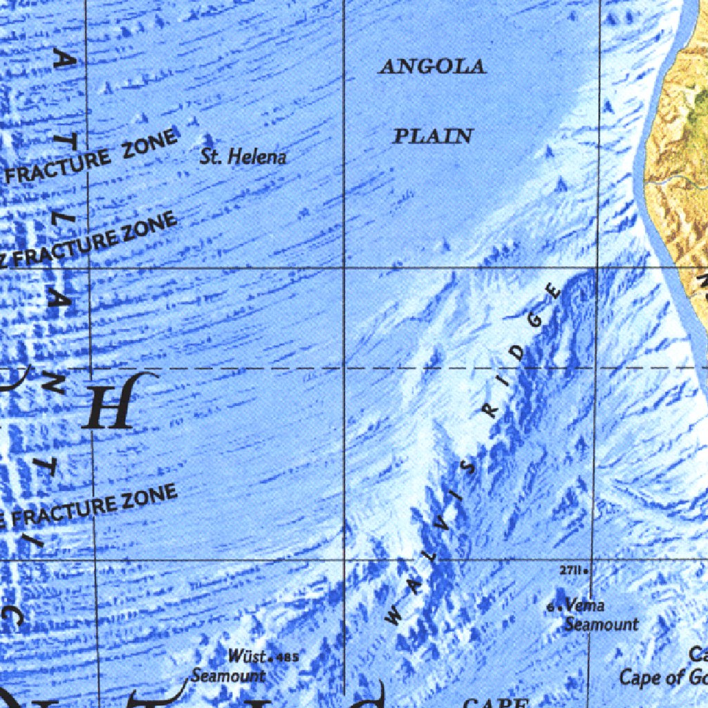World Physical 1994 Map by National Geographic | Avenza Maps