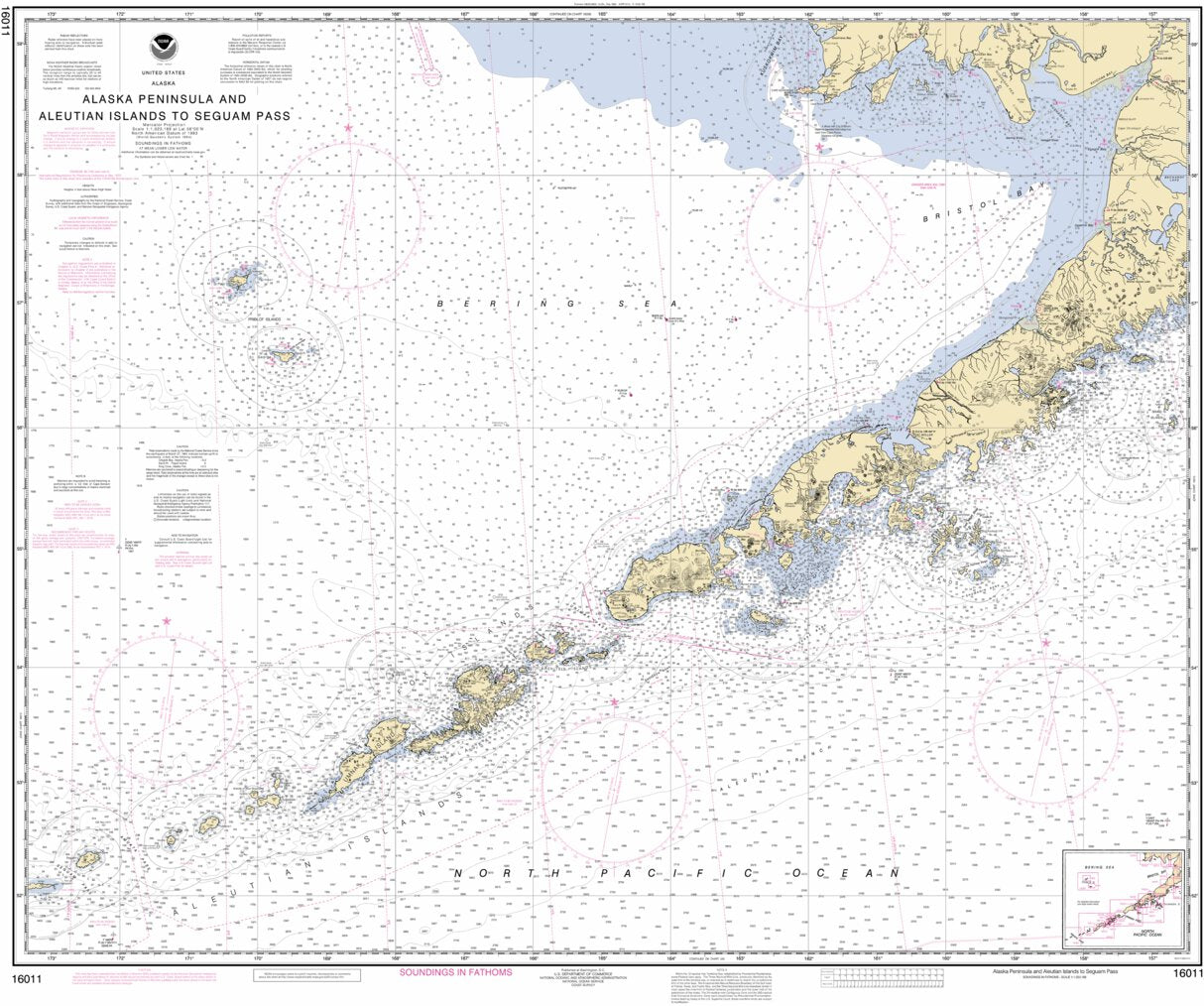 Alaska Peninsula And Aleutian Islands - Seguam Pass Map by National ...
