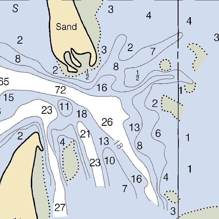 Approaches To Cape Romanzof Map by National Oceanographic & Atmospheric ...