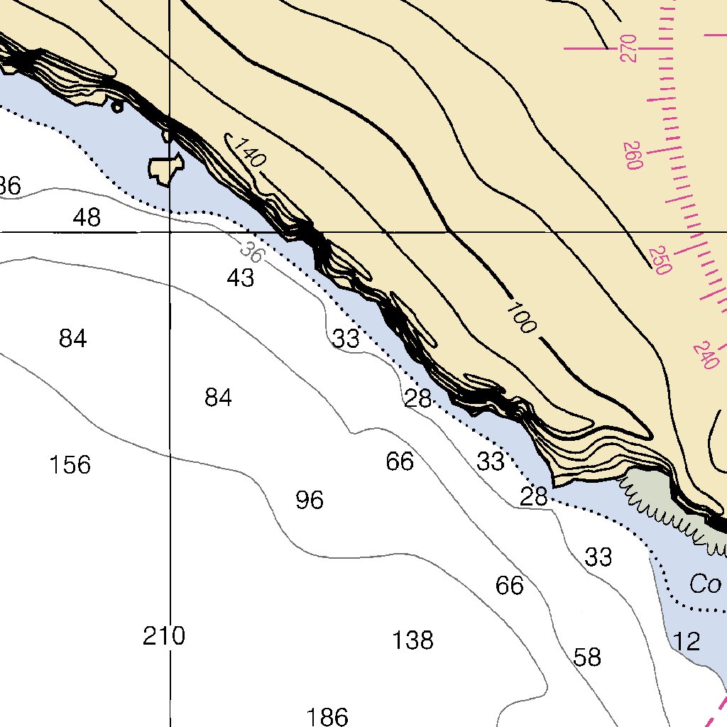 Apra Harbor Island Of Guam Map by National Oceanographic & Atmospheric ...