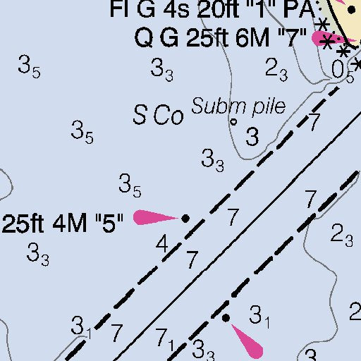 Barbers Point Harbor Map by National Oceanographic & Atmospheric ...