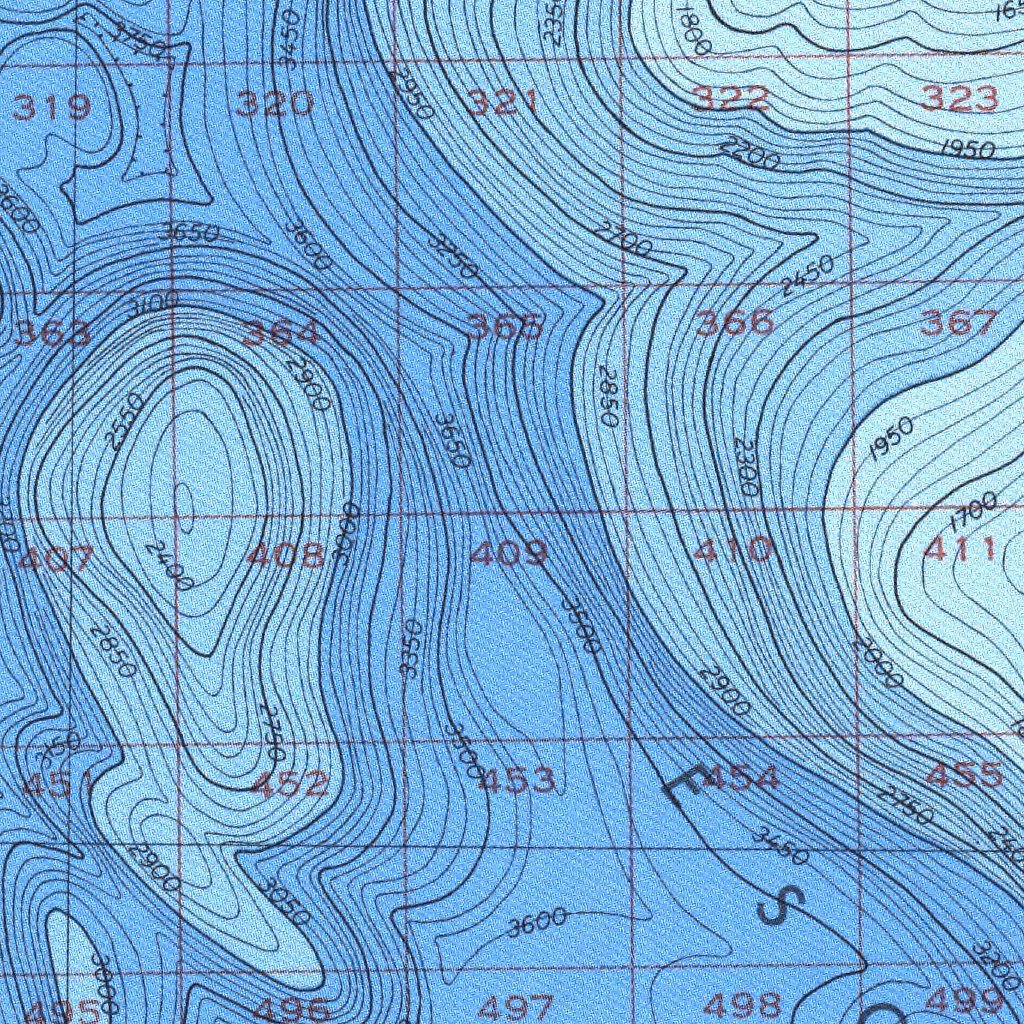 Bushnell Knoll (NH 11-1) Map by National Oceanographic & Atmospheric ...