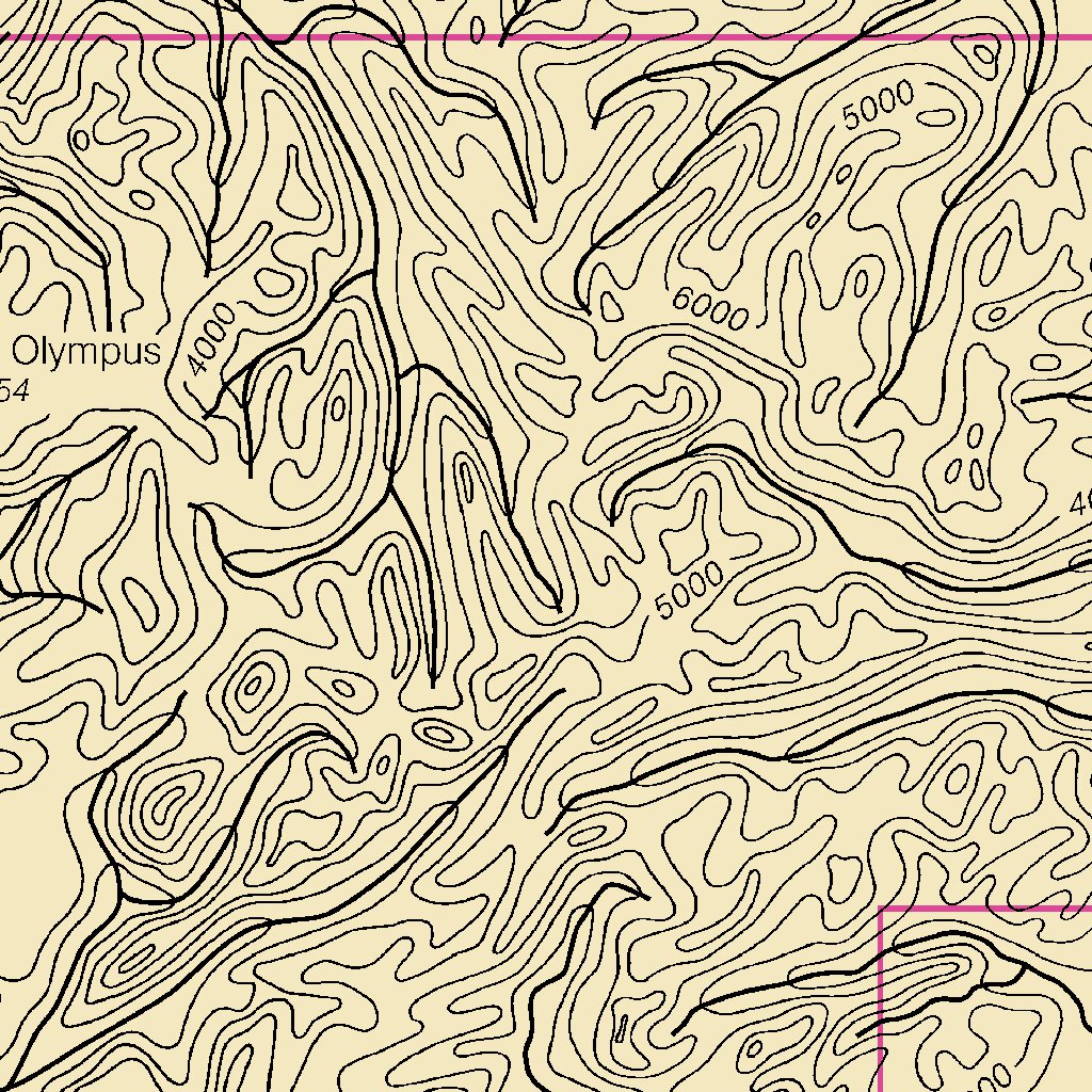 Cape Blanco To Cape Flattery Map by National Oceanographic ...