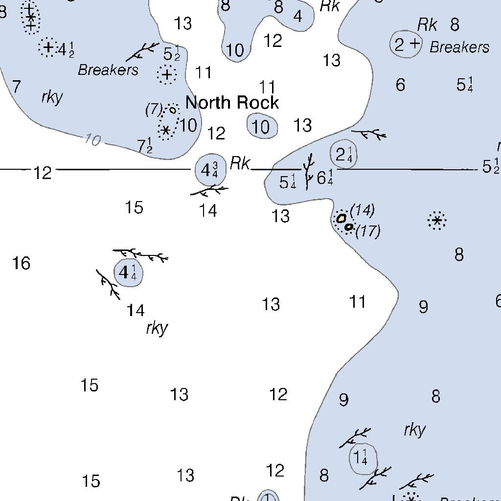 Cape Sebastian To Humbug Mountain Map by National Oceanographic ...