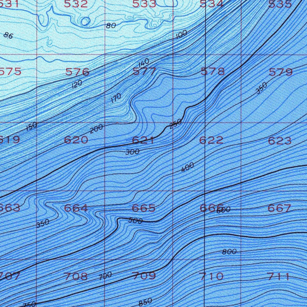 Destin Dome (NH 16-8) Map by National Oceanographic & Atmospheric ...