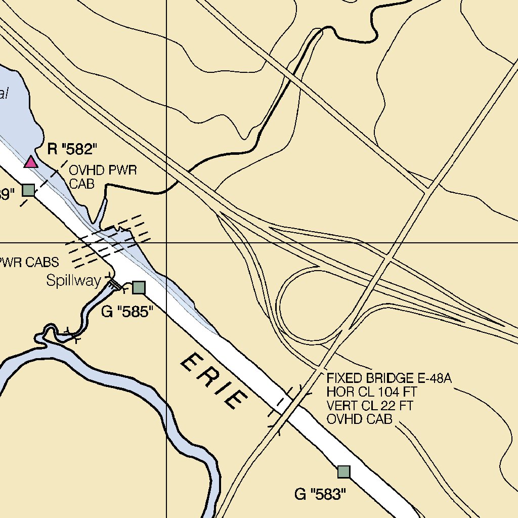 Mohawk River - Erie Canal - Oriskany Creek Map by National ...