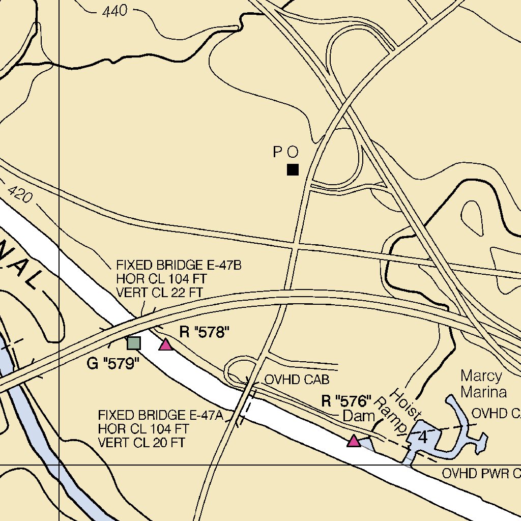 Mohawk River - Erie Canal - Oriskany Creek Map by National ...