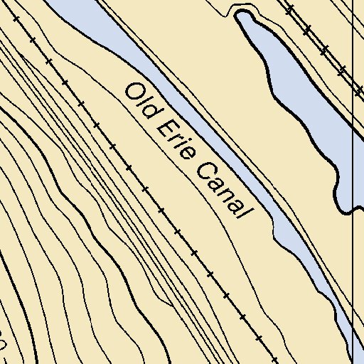 Mohawk River - Rotterdam Junction Map by National Oceanographic ...