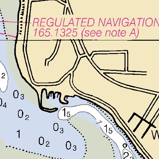 Netarts Bay Inset Map by National Oceanographic & Atmospheric ...