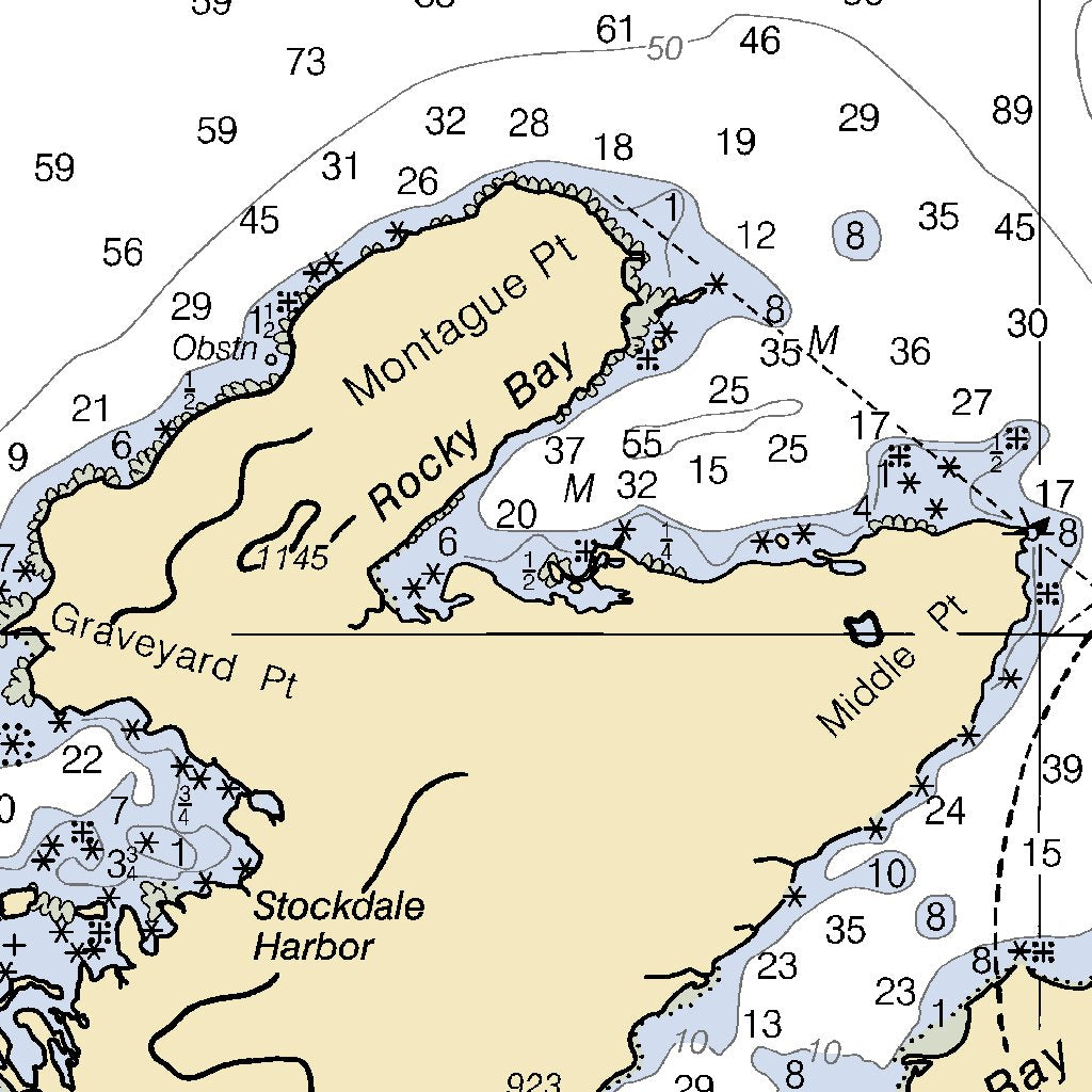 Prince William Sound Map by National Oceanographic & Atmospheric ...