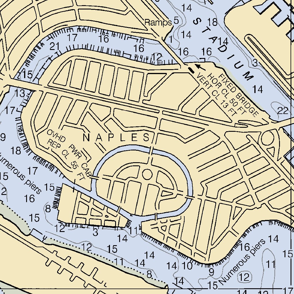 San Pedro Bay Map by National Oceanographic & Atmospheric ...