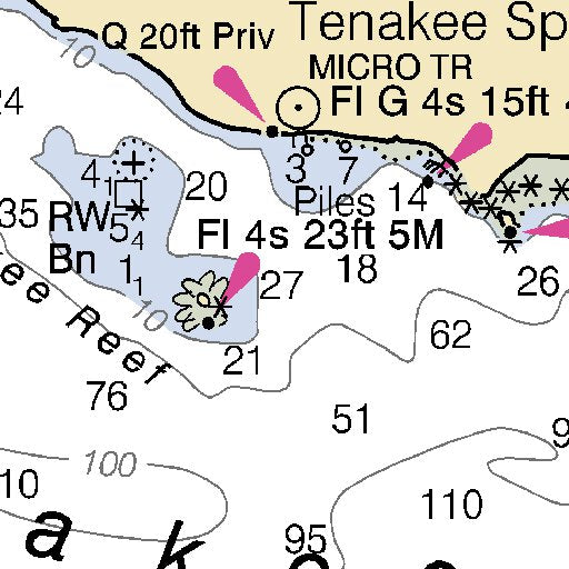 Tenakee Inlet Map by National Oceanographic & Atmospheric ...