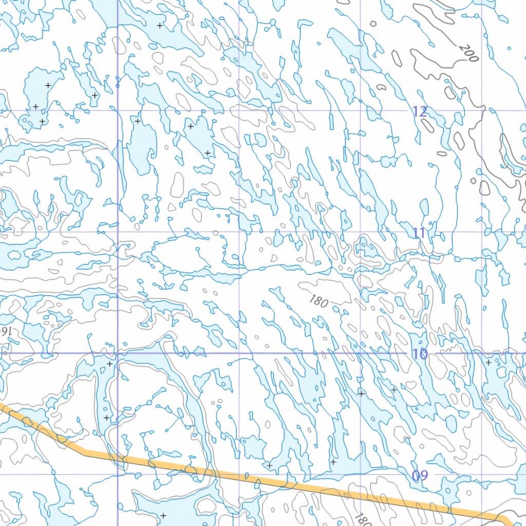 Anakudluk Lake, NU (026C03 CanTopo) Map by Natural Resources Canada ...