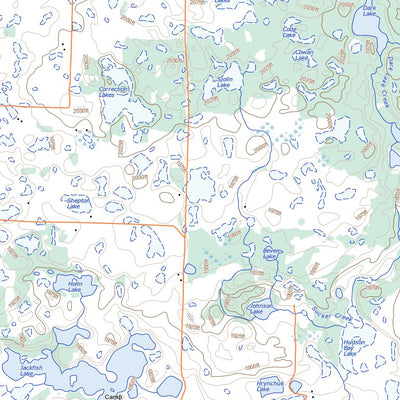 Burrows Lake, MB (062N06 Toporama) Map by Natural Resources Canada ...