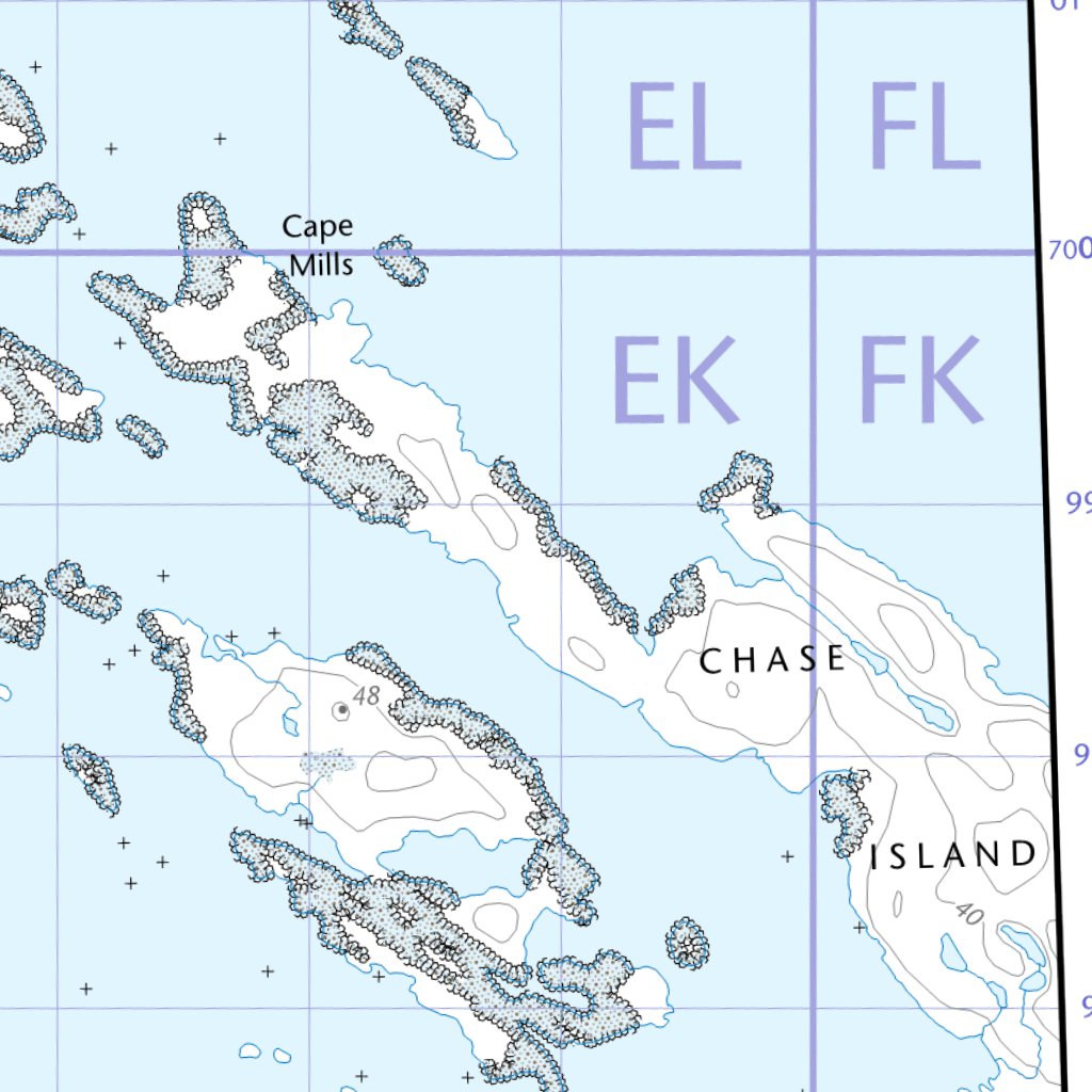 Field Island (025O03 CanTopo) Map by Natural Resources Canada | Avenza Maps