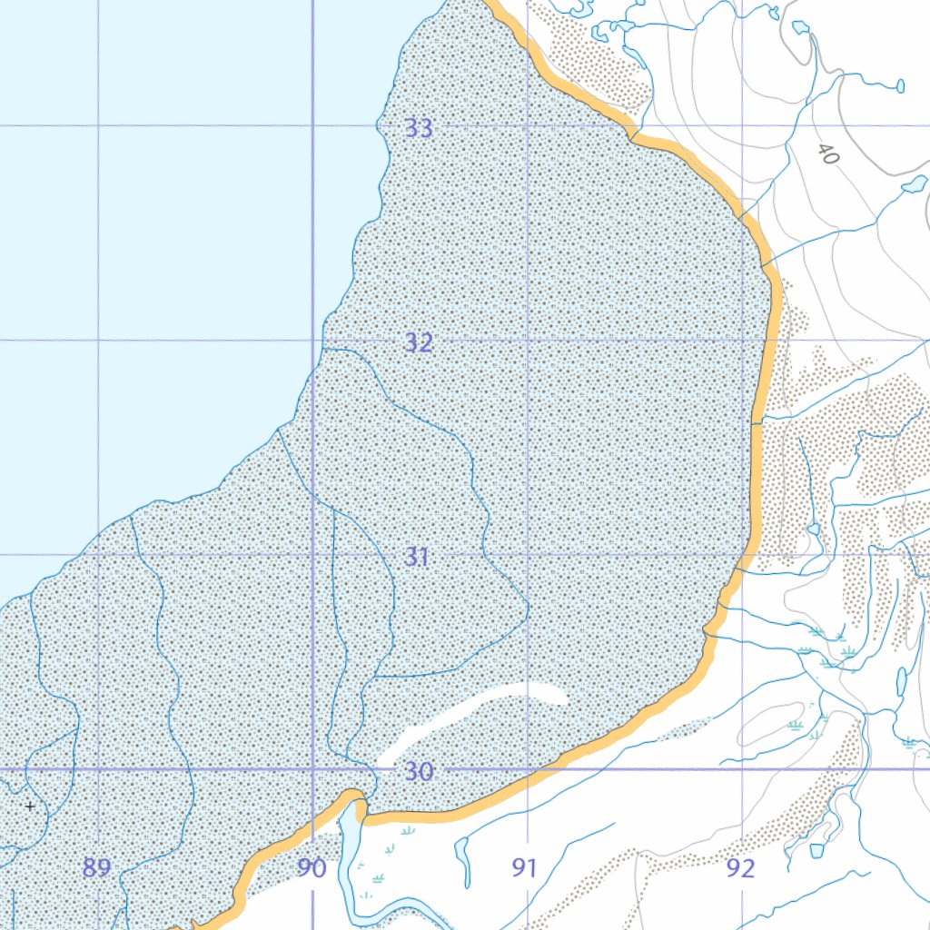 Finnie Bay (036F03 CanTopo) Map by Natural Resources Canada | Avenza Maps