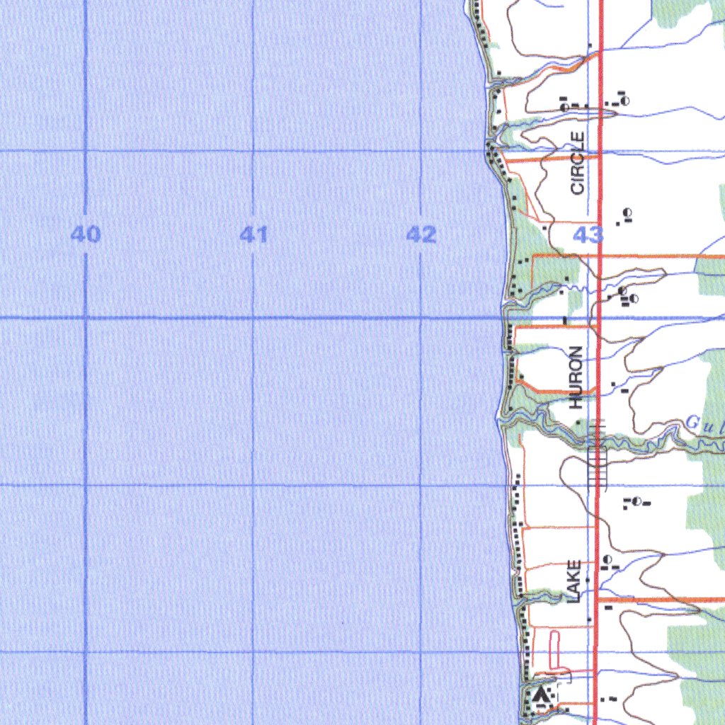 Goderich, ON (040P12 CanMatrix) Map by Natural Resources Canada ...