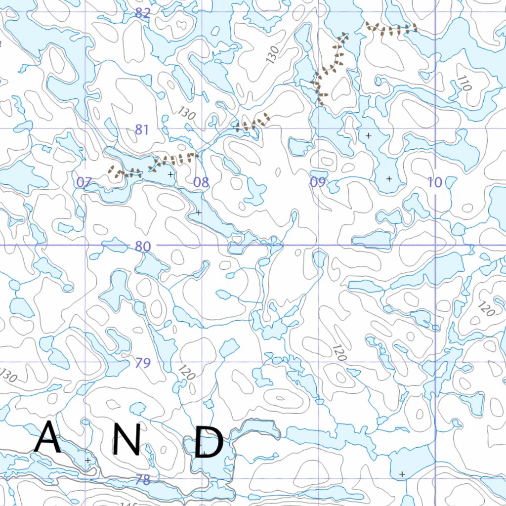 Granite Lake (026M06 CanTopo) Map by Natural Resources Canada | Avenza Maps