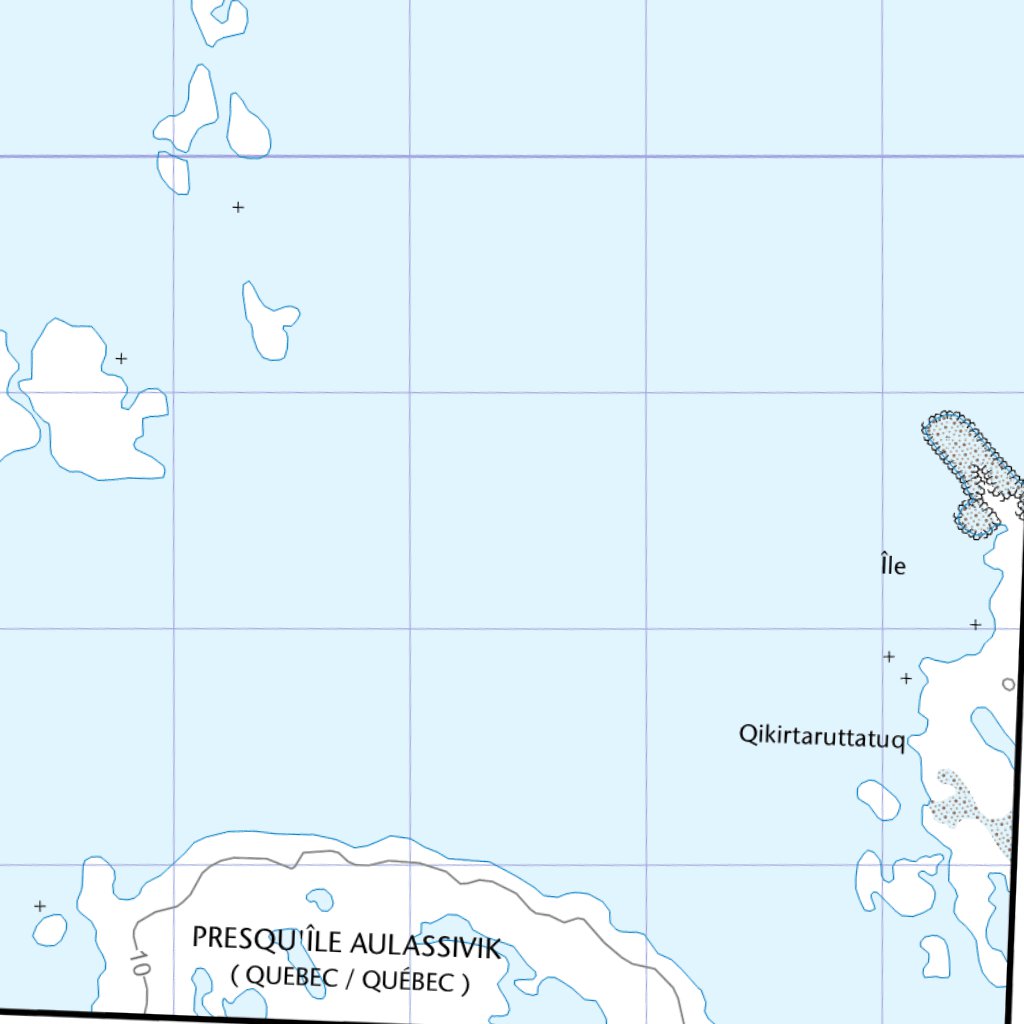 Long Reach Island (034N13 CanTopo) Map by Natural Resources Canada ...