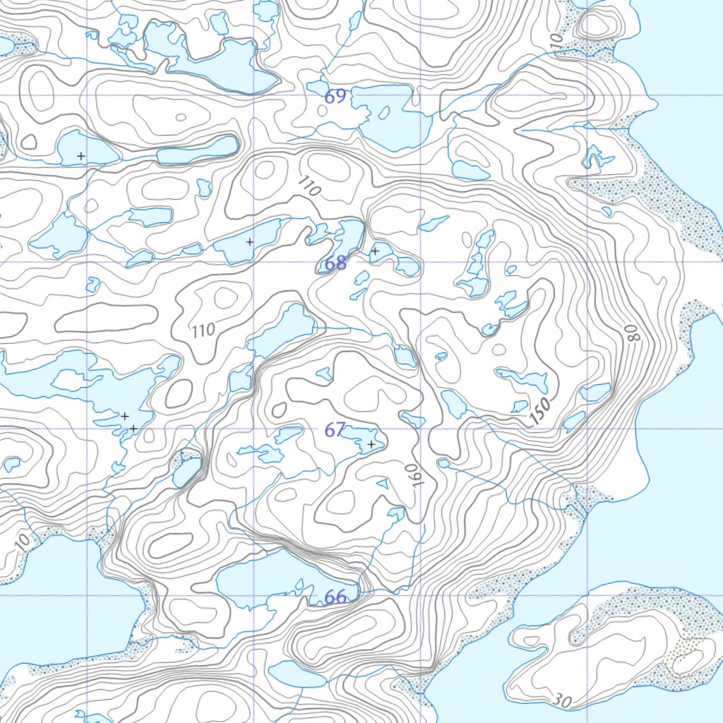 Macdonald Island (035P10 CanTopo) Map by Natural Resources Canada ...