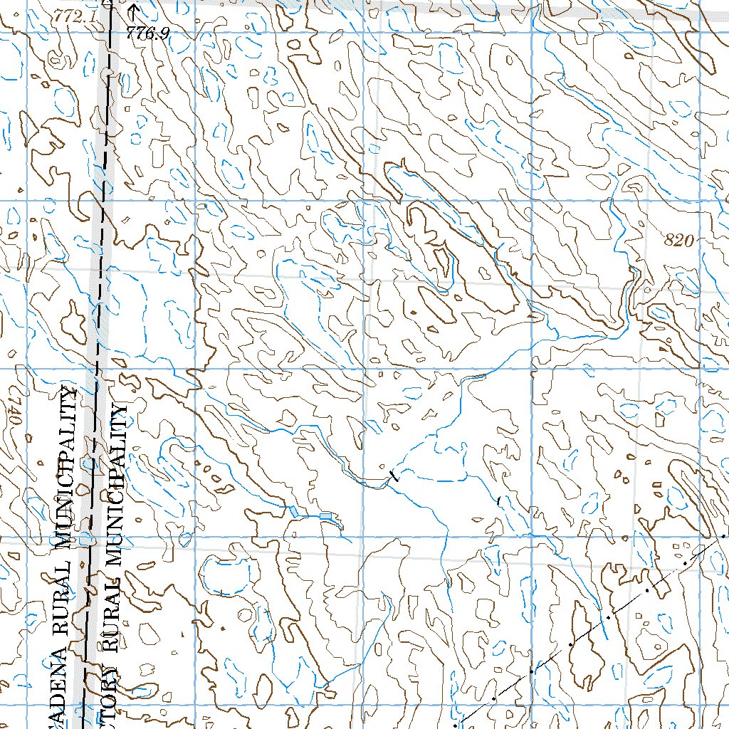 Matador, SK (072J13 CanMatrix) Map by Natural Resources Canada | Avenza ...